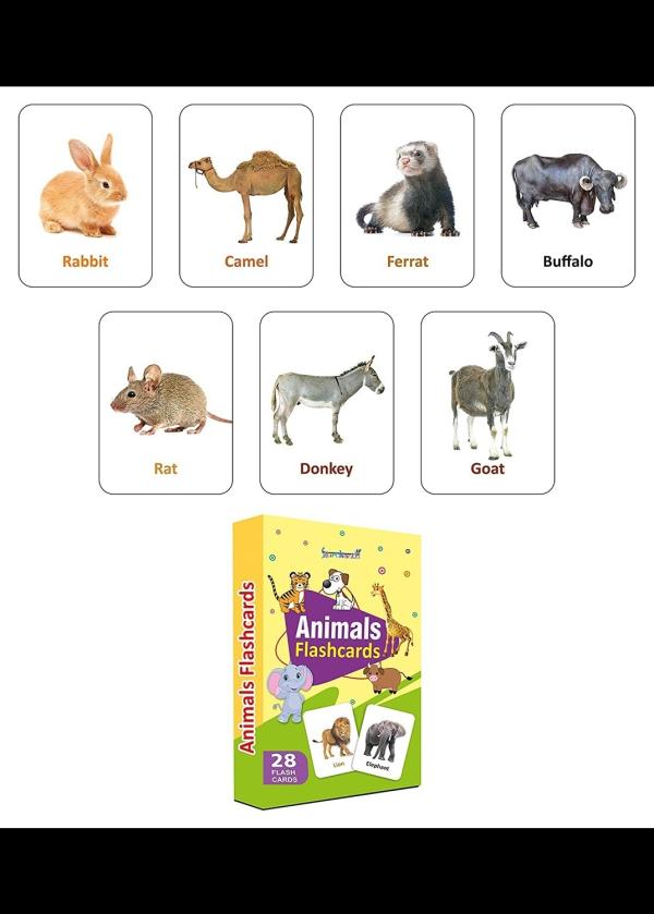 Gurukanth Storio Flash Cards for Kids Learning Flash Cards 1 Year to 6 ...