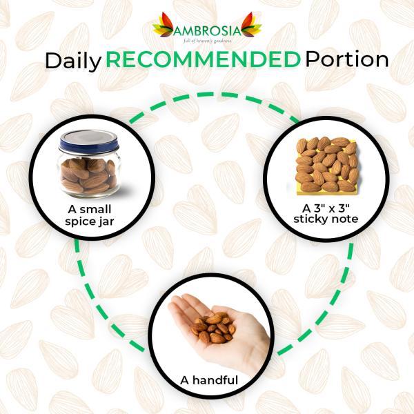 Ambrosia California Almond Kernels 500g - JioMart