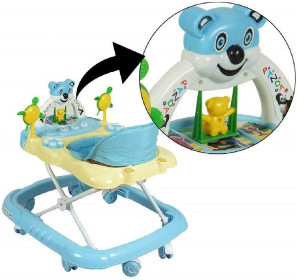 Awesome Play Musical Walker With Height Adjustable- Blue|WALKER|MUSICAL ...