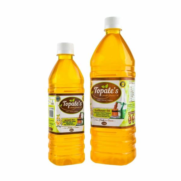 TOPALE'S - Premium Lakdi Ghana Wooden Cold Pressed Safflower Oil 1 ...