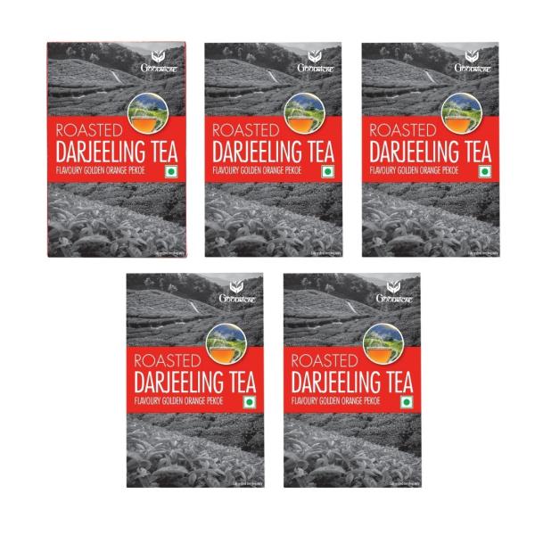 Goodricke Roasted Darjeeling Tea 100 GM - (Pack of 5), Whole Leaf Tea - JioMart