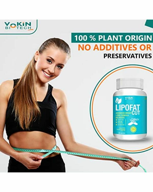 Vokin Biotech LipoFat Cut Advanced Weight Loss Formula For Men & Women ...