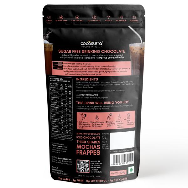 COCOSUTRA LITE | BALANCE - Sugar Free Drinking Chocolate Mix | Gut ...