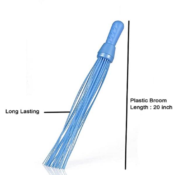 ShopiMoz Thin Stick Broom | Plastic Broom |Jadu for Home- 2 Piece - JioMart