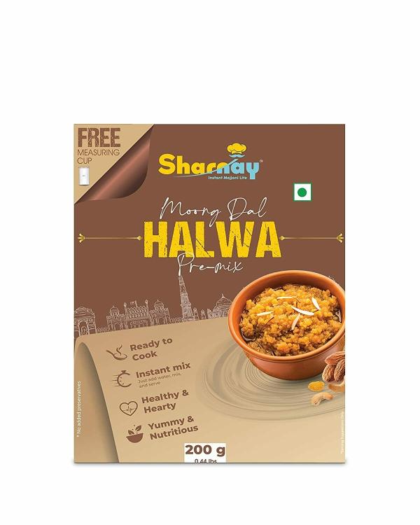 Sharnay Moong Dal Halwa Premix Ready To Cook |Ready in just 3 Steps| 2 ...