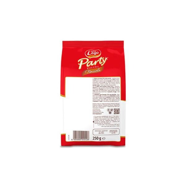Lago Party Wafers Hazelnut 500g (Pack of 2) - JioMart