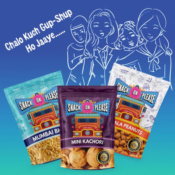 Snack Ok Please - Kuch Gup-Shup Ho Jaaye Combo Pack of 3 - JioMart
