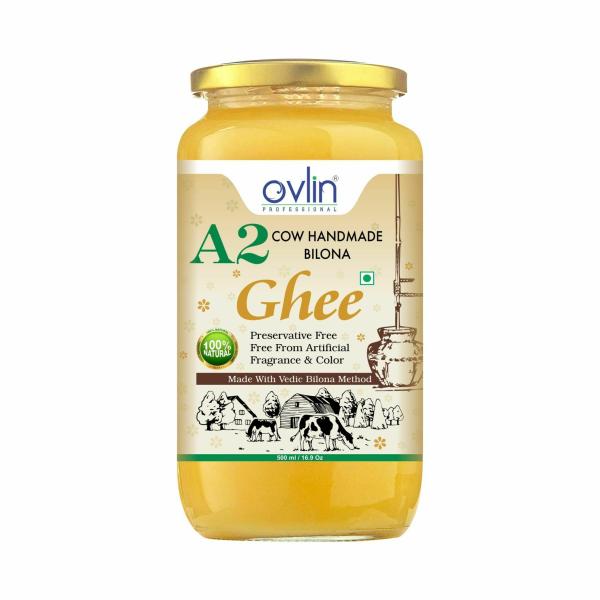 OVLIN A2 Bilona Ghee Desi Gir Cow Vedic Bilona Method Traditional Ghee ...