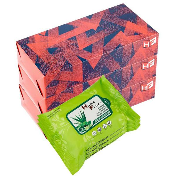 Home Float Multicolor Paper Ultra Soft Premium Tissue Paper Box and Wet ...