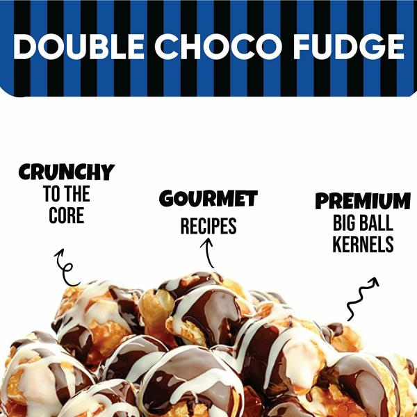 Popcorn & Company Double Chocolate Fudge Flavoured Popcorn Regular Tin ...