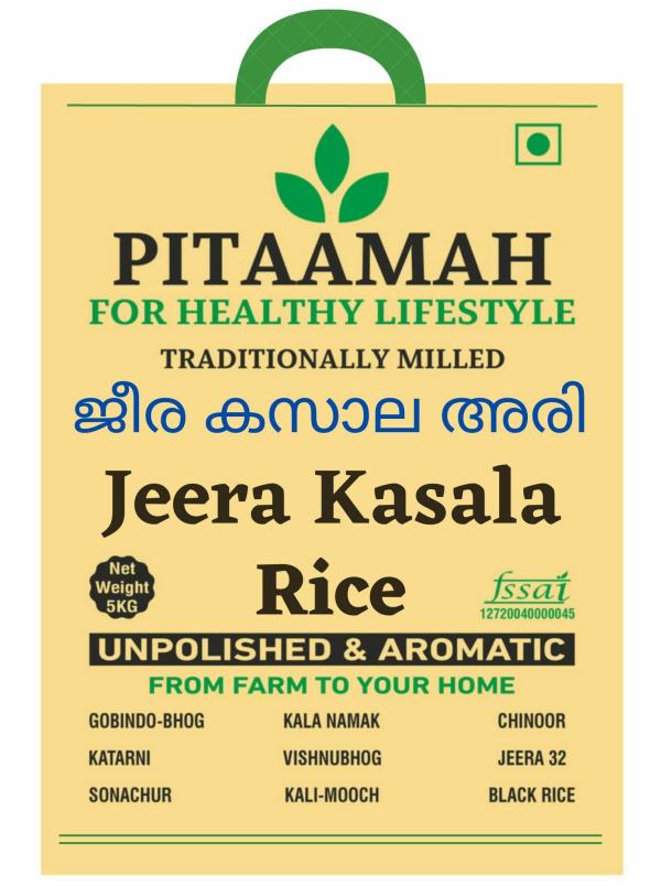 Pitaamah Organic Jeerakasala Rice | 10Kg | Biriyani Rice | Aromatic ...