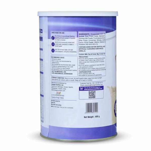 Pentasure Daily Nutrition Protein Shake - Vanilla Flavour, 400 gm - JioMart