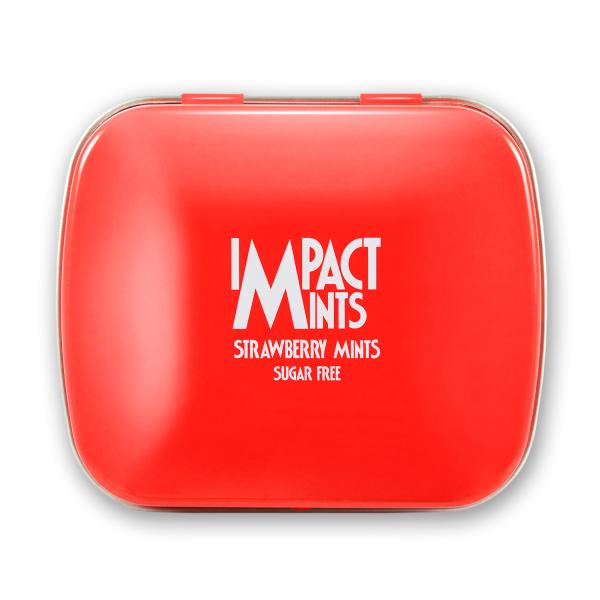 Impact Mints Sugar-free Mints Strawberry Flavor 14g, for Everlasting ...