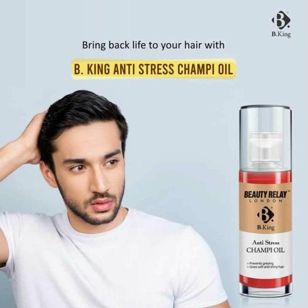 Beauty Relay-Men's Champi Oil Anti Stress Champi Oil With Redensyl ...