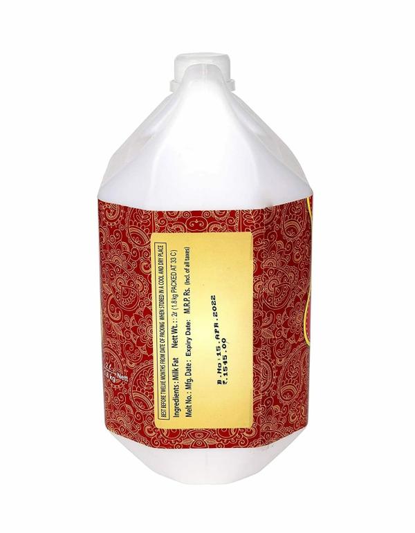 KC Cow Desi Ghee 5 Litre Clarified Butter Danedar Ghee 100% Pure Lab ...