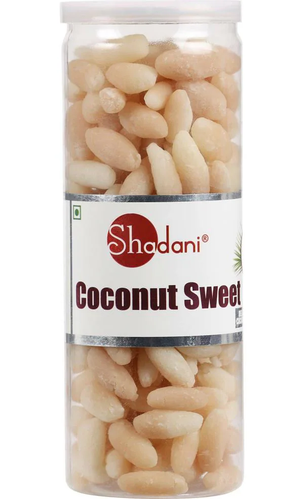 Shadani Coconut Sweet - 200 g l Tasty candy l Pure candy l Fruits candy ...
