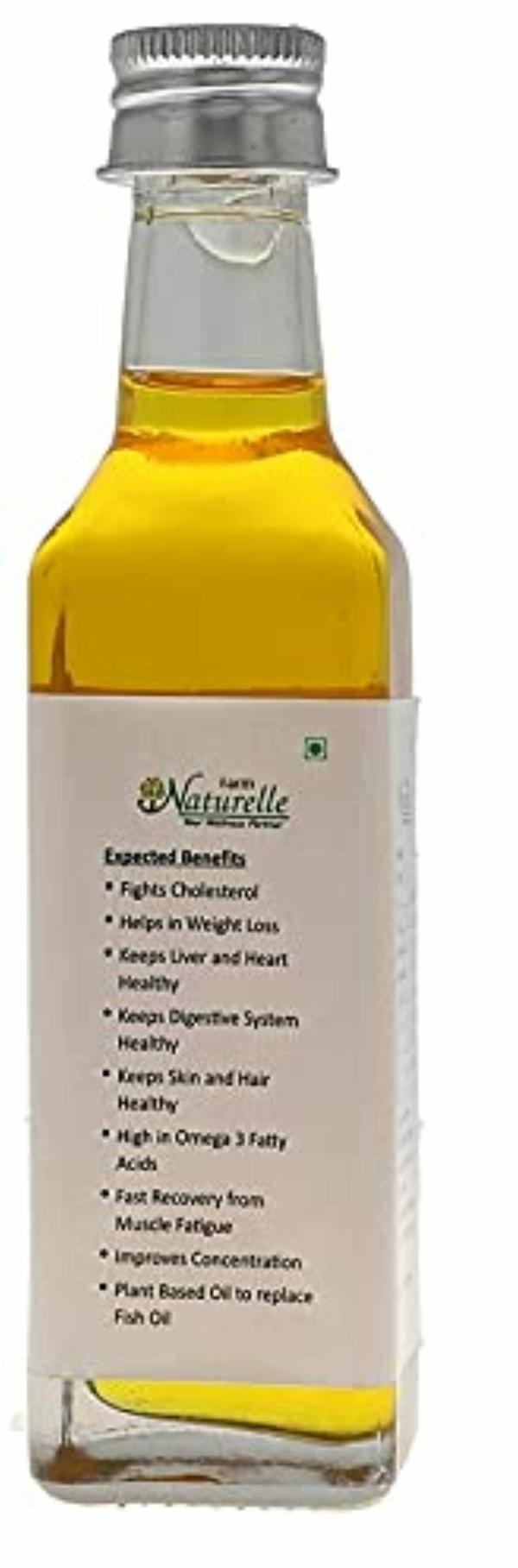 Farm Naturelle 100 Percent Pure Organic Flax Seed Oil (Hindi Alsi Oil ...
