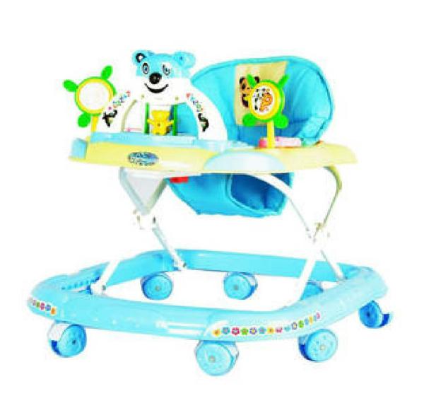 Panda Goyal's Baby Musical Walker - Blue 1 Pcs - JioMart