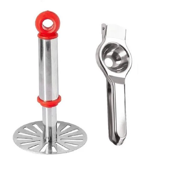 Stainless Steel Potato Potato Masher With Stainless Steel Lemon ...
