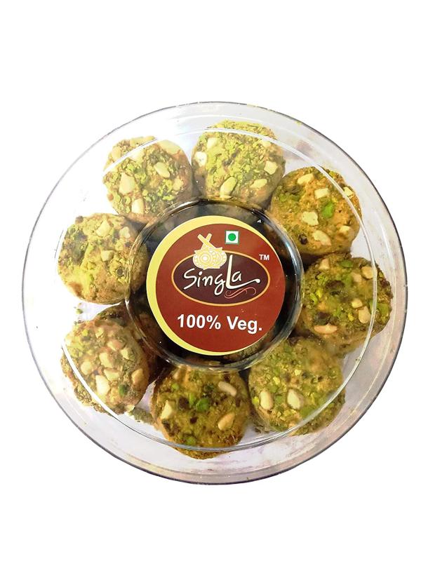 Singla Sweets Kaju Pista Cookies Biscuits 350 G - JioMart