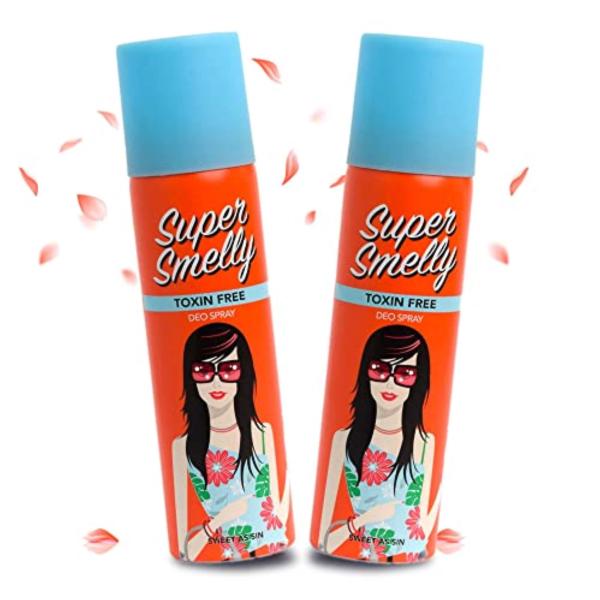 Super Smelly Natural Deodorant Spray, 300 Ml (Pack Of 2) - JioMart