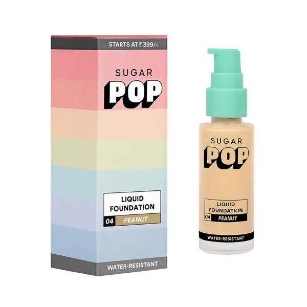 SUGAR POP Liquid Foundation 04 Peanut - JioMart