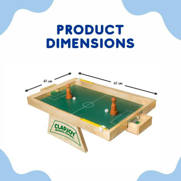 Clapjoy Multicolor Magnetic Slingpuck Soccer And Hockey Tabletop Multi ...