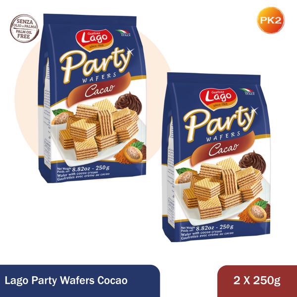 Lago Party Wafers Cocoa 500g (Pack of 2) - JioMart