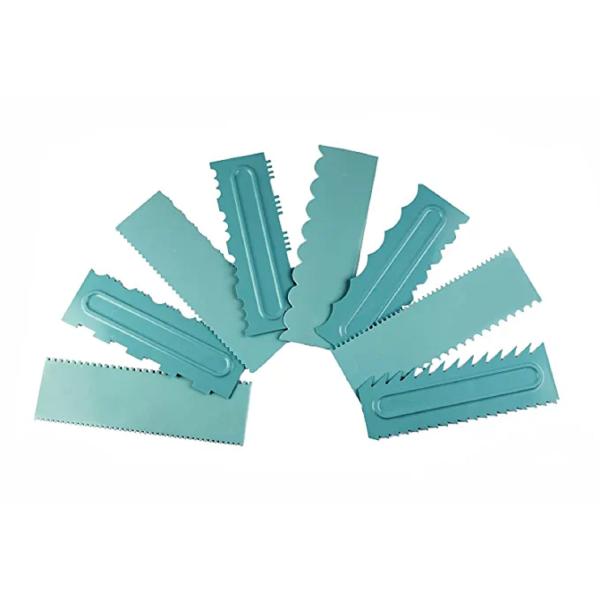 TVAT Cake Decorative Tall Scraper for Icing - 10inch (Combo (Design A+B ...