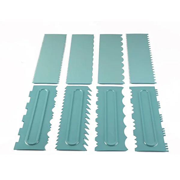 TVAT Cake Decorative Tall Scraper for Icing - 10inch (Combo (Design A+B ...