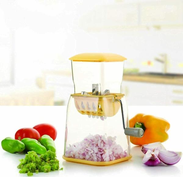 Kitchen Combo of Onion & Vegetable Quick Chopper and Chilli Cutter ...