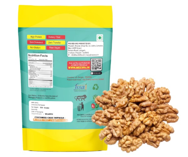 Envelope Dryfruits Extra Light Halves Walnut Kernels 1 Kg | Akhrot Giri Dryfruit | Premium ...