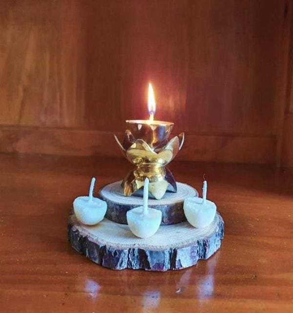 PRODUCTMINE Ghee Diya Batti for Pooja Cotton Wick for Puja and Special ...