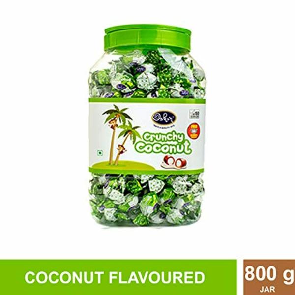 Oshon Candy Cream Filled And Crunchy Coconut 800 G - JioMart