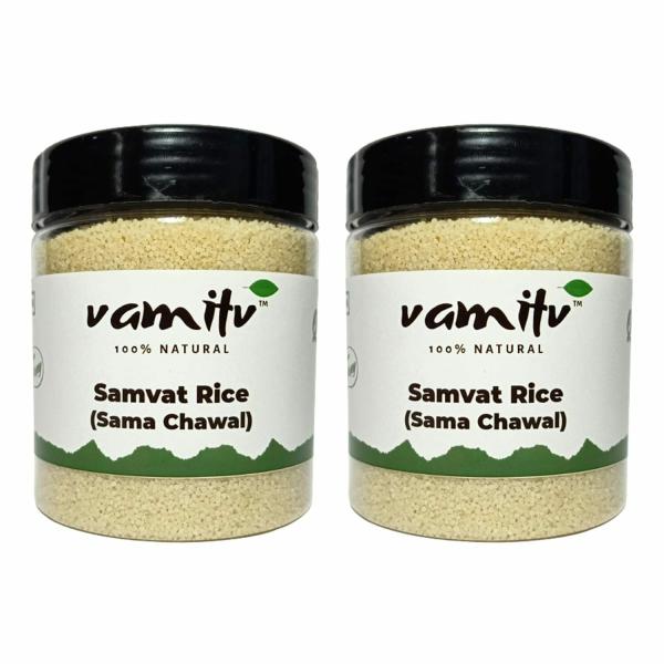 Vamitv - Samvat Rice / Barnyard Millet (Sama Rice) Combo Pack 400gm ...