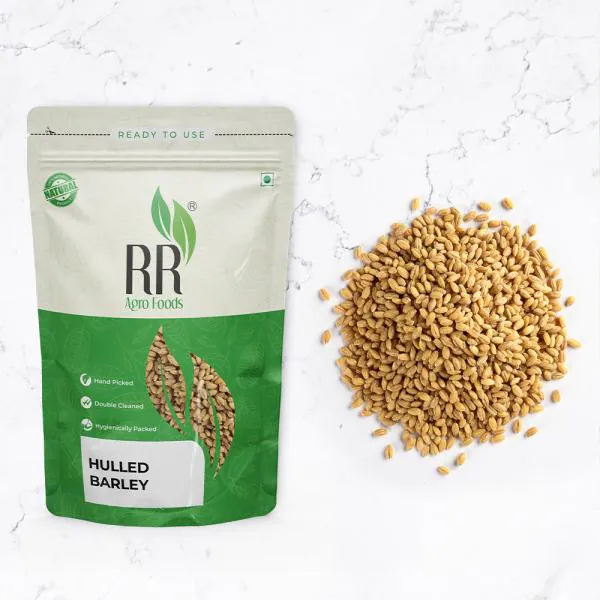 R R AGRO FOODS Naturally Processed Hulled Barley | Barley Without Husk ...