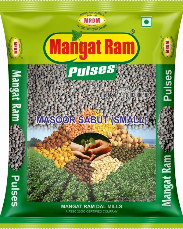 MANGAT RAM PULSES MASOOR SABUT(SMALL) 1KG - JioMart
