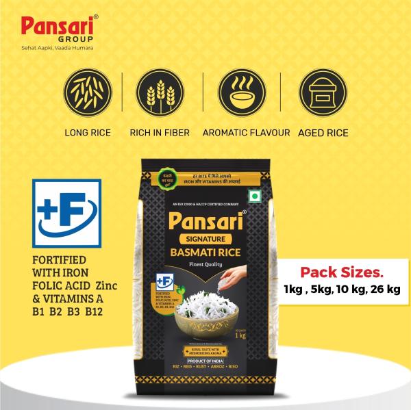 Pansari Signature Basmati Rice, Long Grain Rice - 3 Kg - JioMart