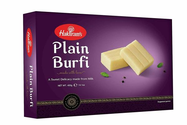 Haldiram's Plain Burfi 400 g X 2 Box - JioMart