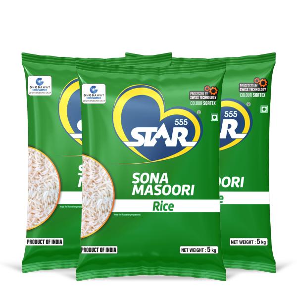 STAR 555 Sona Masoori Rice | Premium Aromatic Rice For Daily Cooking ...