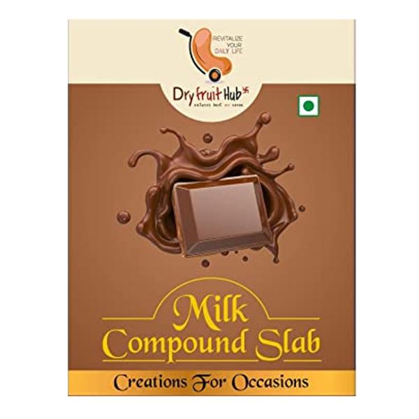 Dry Fruit Hub - Milk Chocolate Compound 400 g, Dark Chocolate Bar, Dark ...