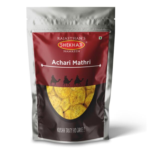 Shekhaji Achari Mathri 1Kg (Pack of 5-200gm each) - JioMart
