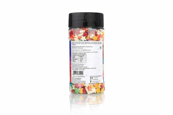 The Select Aisle Star Sprinkles - 90g [For cake decor | Colourful ...