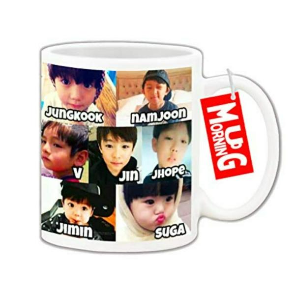 Mug Morning BTS Mug BTS Coffee Mug Bangtan Boys Mug BTS Mugs for Girls ...