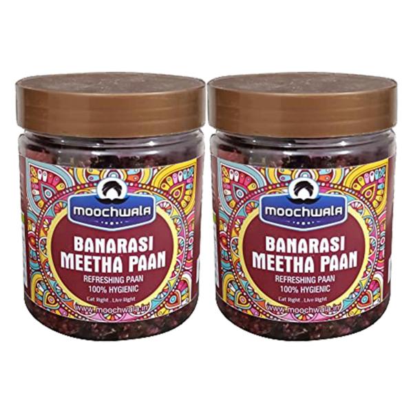 moochwala Banarasi Meetha Paan Traditional Mukhwas 300 g (Pack of 2 ...