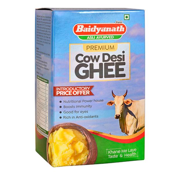Baidyanath Jhansi Premium Cow Desi Ghee -1Litre Nutritional Power House ...
