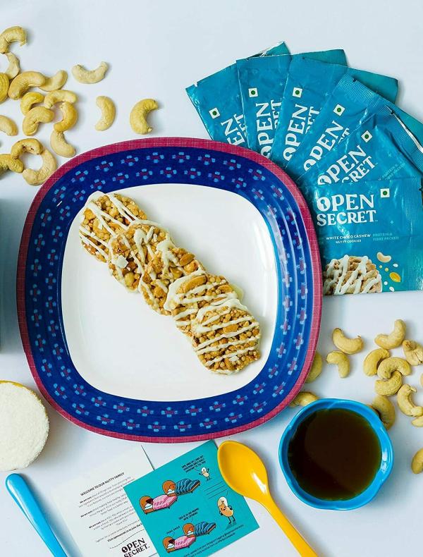 Open Secret Cookies Combo - White Choco Cashew - Pack of 24 - JioMart