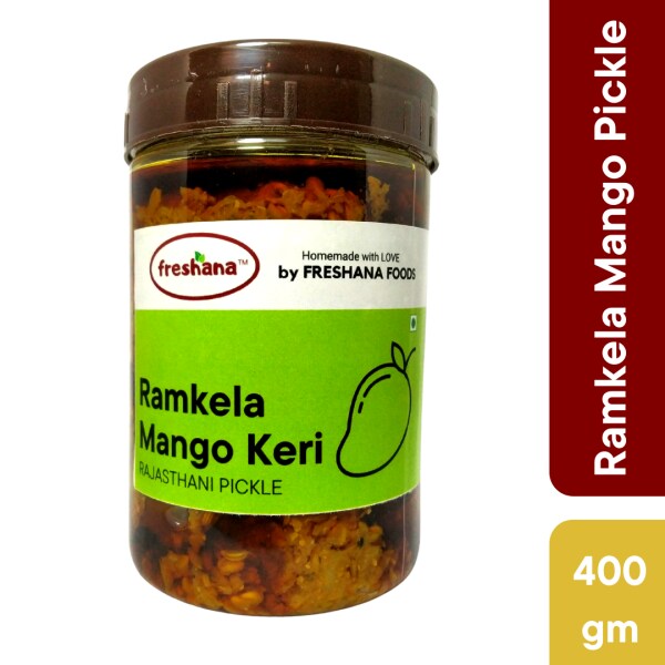 Freshana Organic Homemade Ramkela Mango Keri Pickle Hand Made Aam ka ...