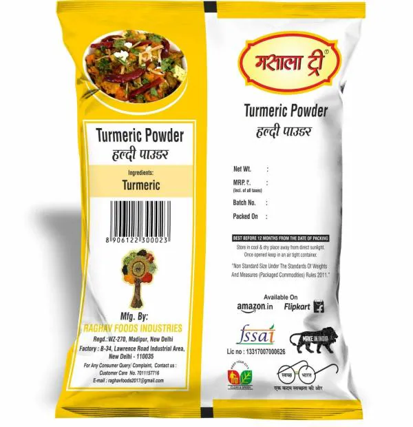 Masala Tree Best Quality Turmeric Powder (Haldi Powder) -100Gm (Pack Of ...