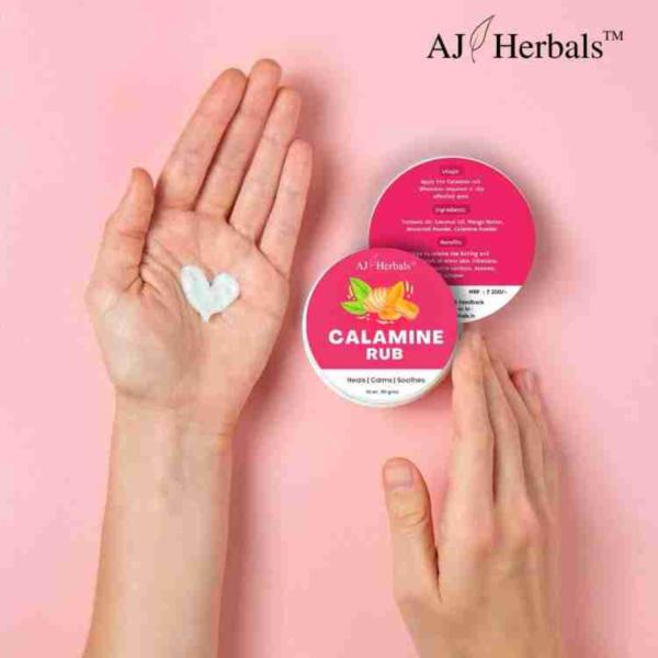 AJ Herbals Calamine Rub, All healing rub, controls itching,cures sun ...